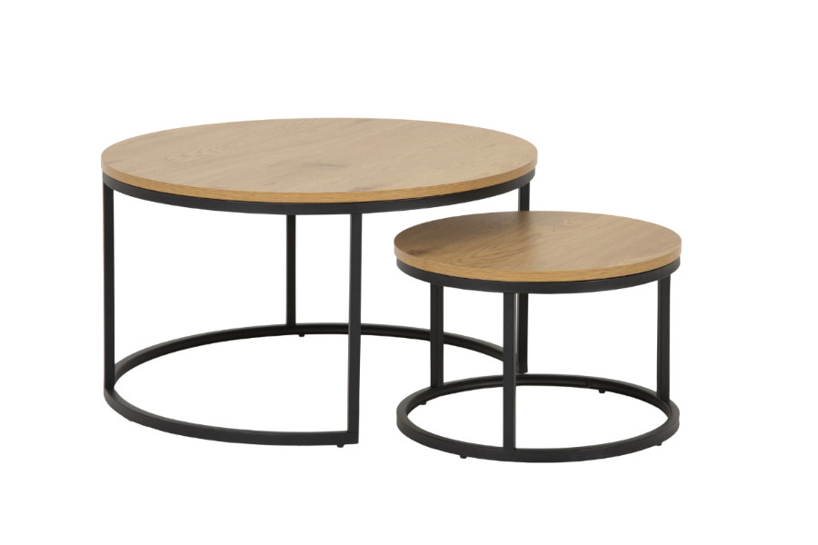 SET DE 2 TABLES BASSES SPIRO GRAND • Meubles Belot à Soignies