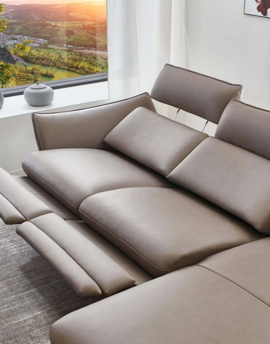 Canapé en cuir modulable : lequel choisir ? • Meubles Belot à Soignies